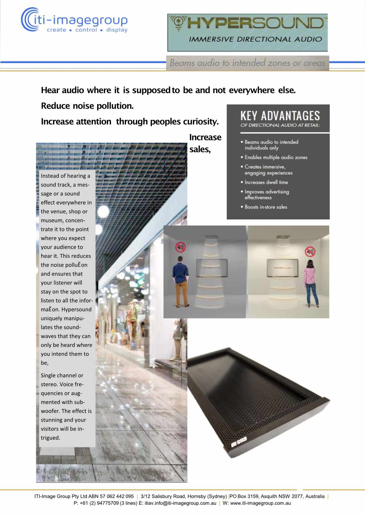 Waves System Technologies + Hypersound – ITI-Image Group, Sydney